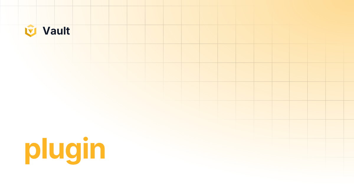 plugin | Vault